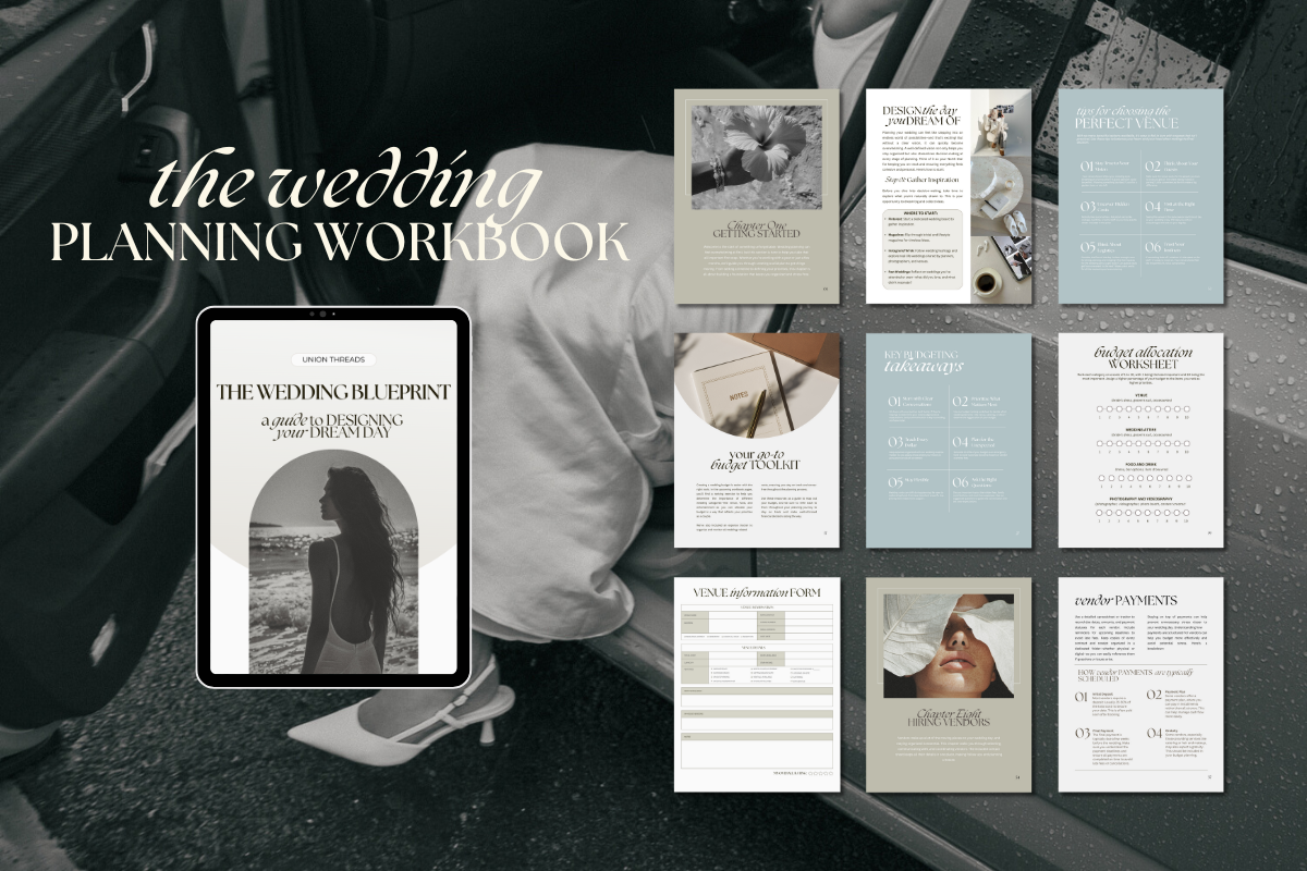 Wedding Planning Guide PDF + Ultimate Planning Checklist – Union Threads